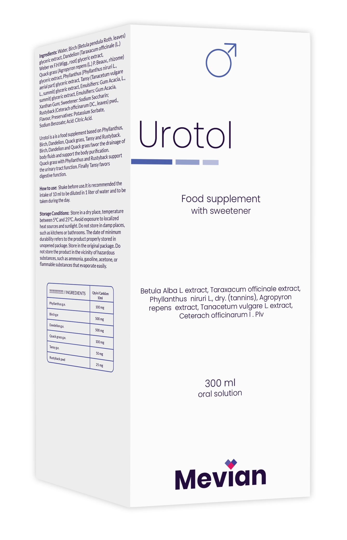 Urotol | Mevian
